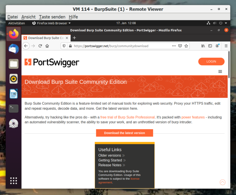 Burp Suite Community installieren - Tutorial - Technium