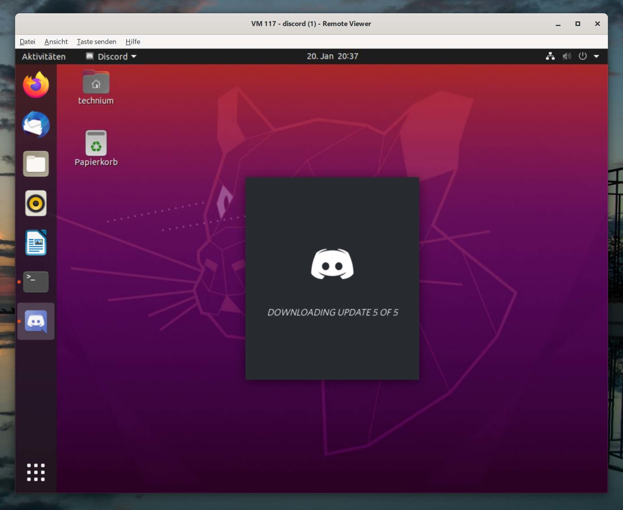 Debian Discord installieren - Tutorial - Technium