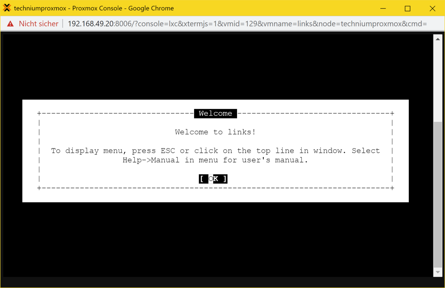 Debian Links 2.6 installieren - Tutorial - Der beste Terminal Browser - Technium