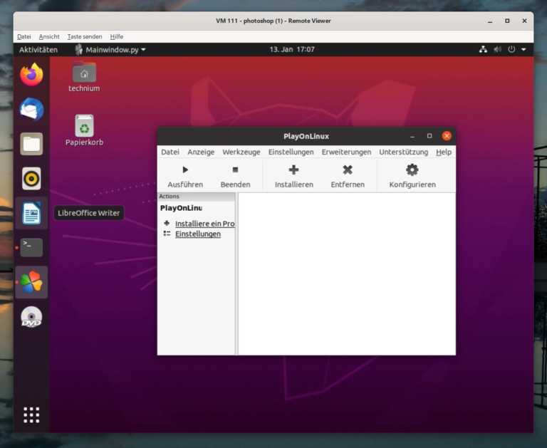Debian PlayOnLinux installieren - Tutorial - Technium