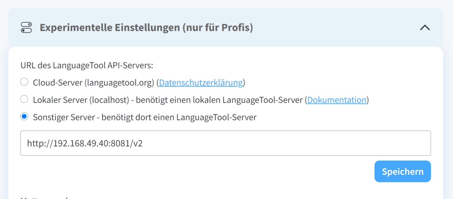 LanguageTool Server installieren - Tutorial - Technium