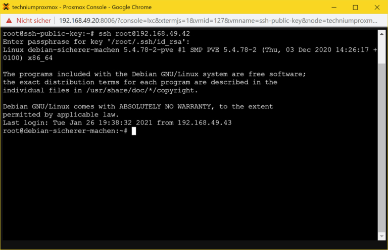 SSH Public Key Authentifizierung - Tutorial - Technium SSH Public Key Authentifizierung - Tutorial - Technium