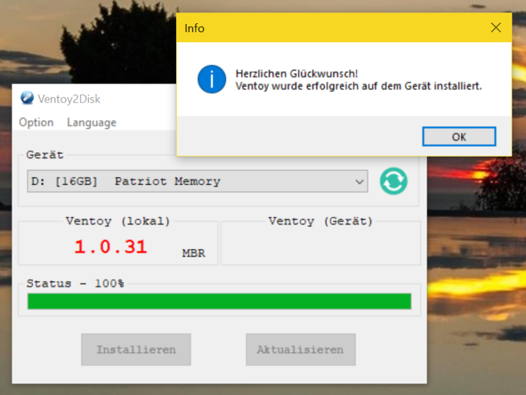 Ventoy Anleitung - USB Multiboot Stick erstellen - Tutorial - Technium