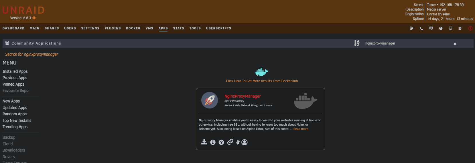 Unraid Nginx Proxy Manager - Tutorial - Technium Unraid Nginx Proxy Manager - Tutorial - Technium