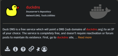 Unraid - Mit Duck DNS kostenlos Subdomains erstellen - Technium