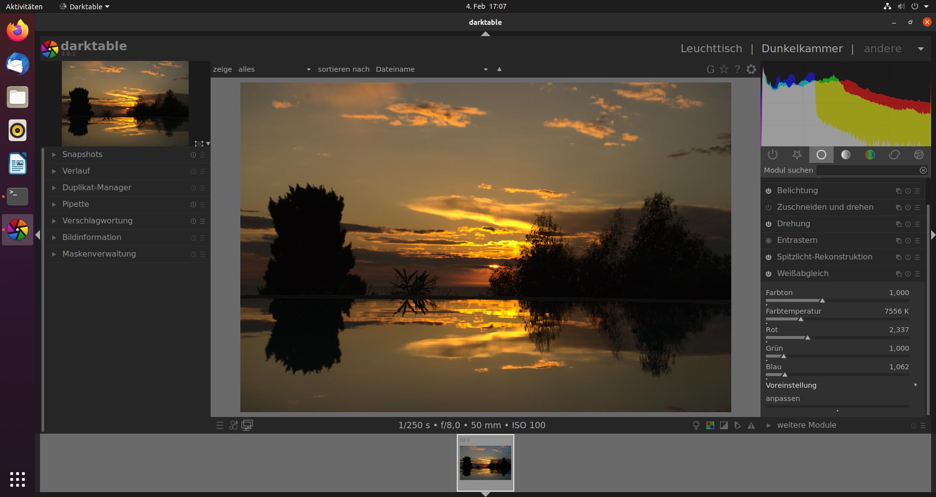 Debian darktable installieren - Tutotrial - Technium