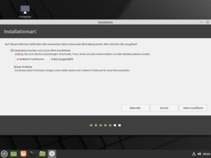 Linux Mint 20.1 installieren - Tutorial - Technium