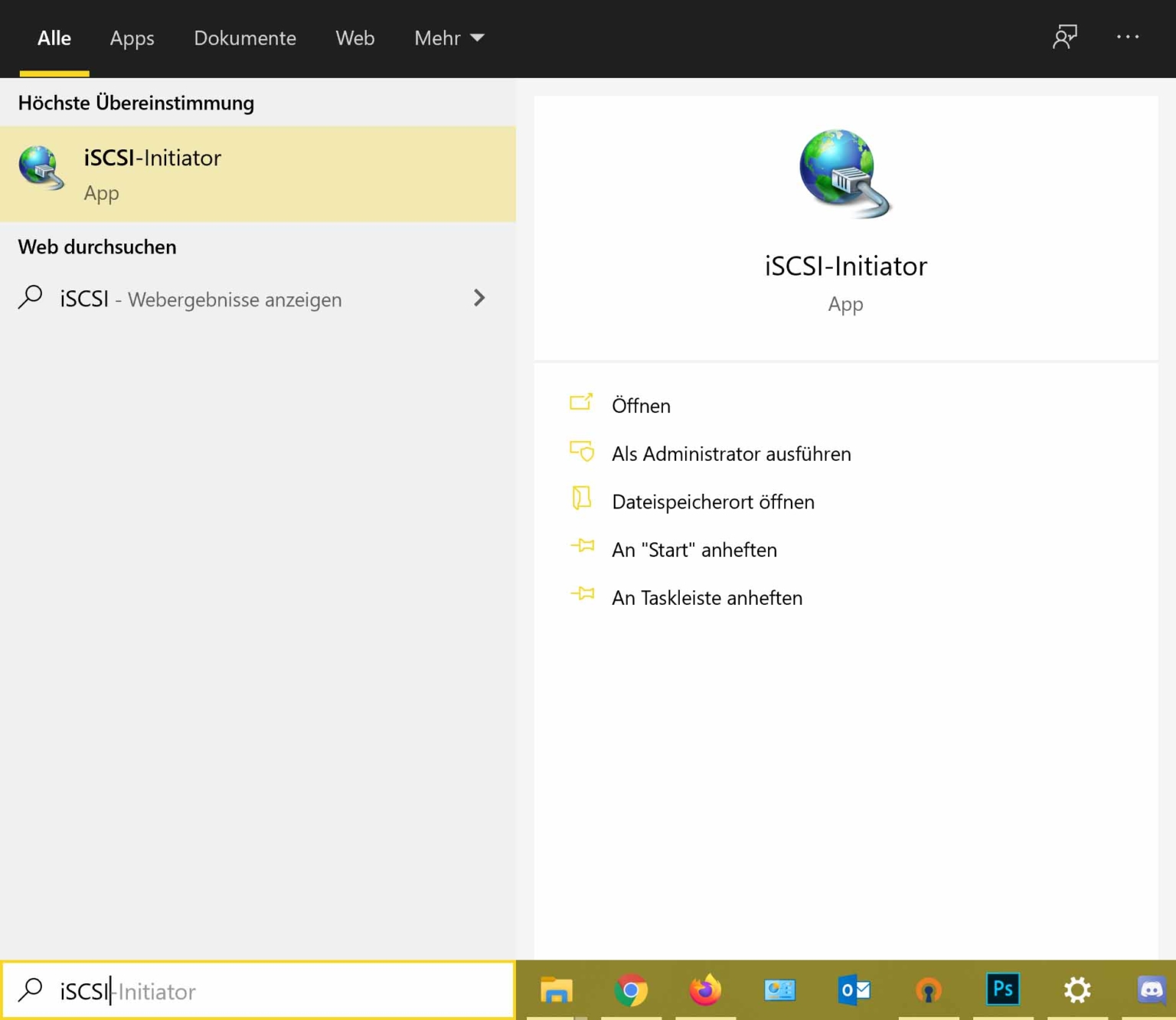Windows 10 iSCSI Verbindung erstellen - Tutorial - Technium