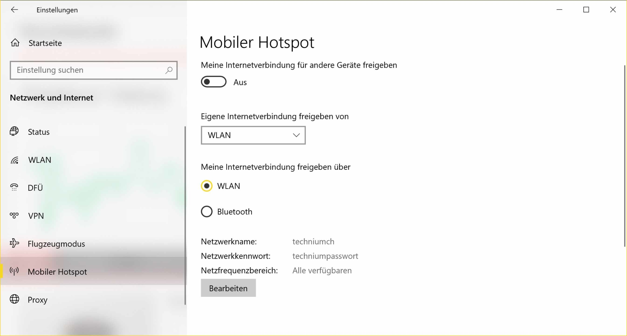 Windows 10 Hotspot - Tutorial - Technium