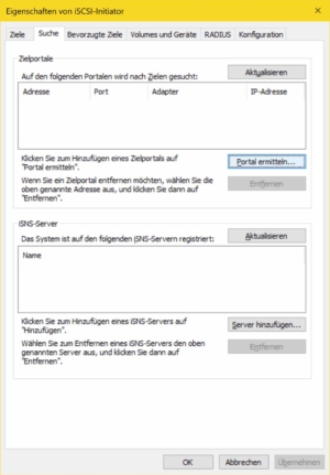 Windows 10 iSCSI Verbindung erstellen - Tutorial - Technium