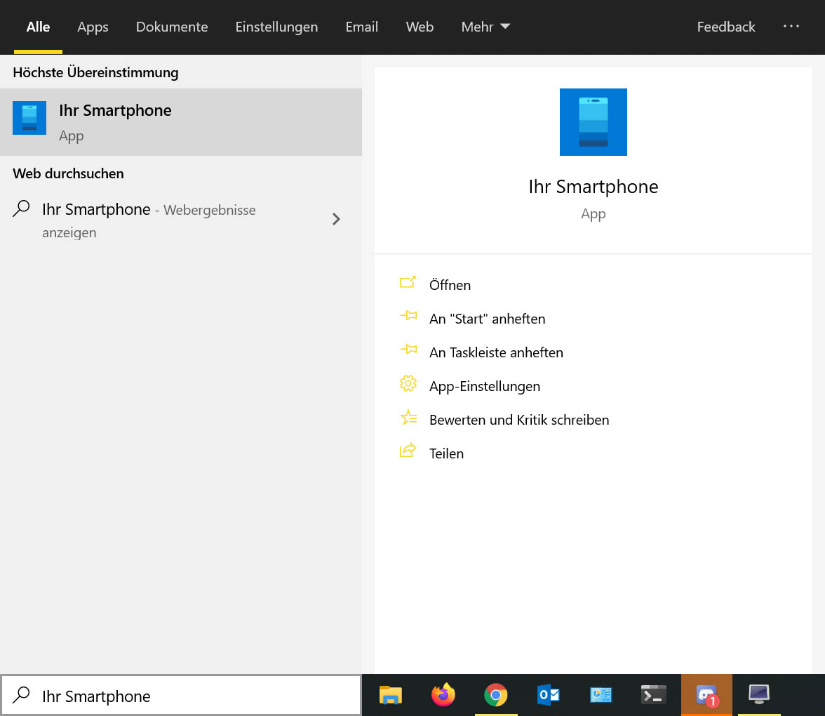 Windows 10 mit Android Smartphone verbinden - Tutorial