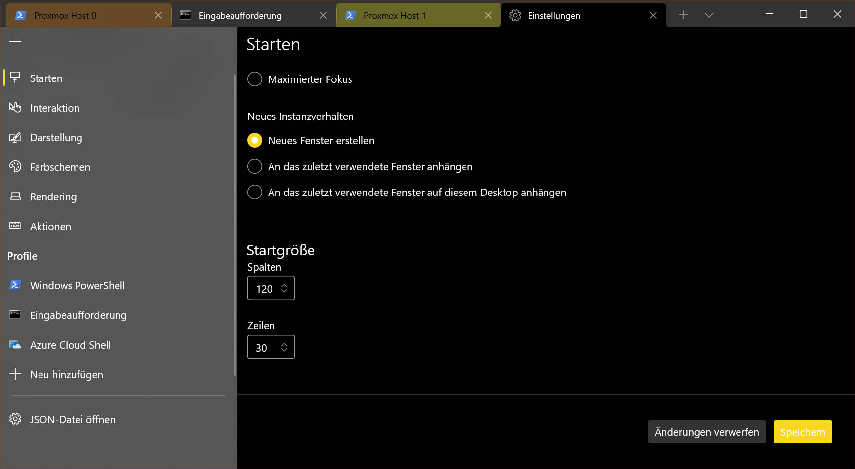 Windows 10 Terminal - Technium