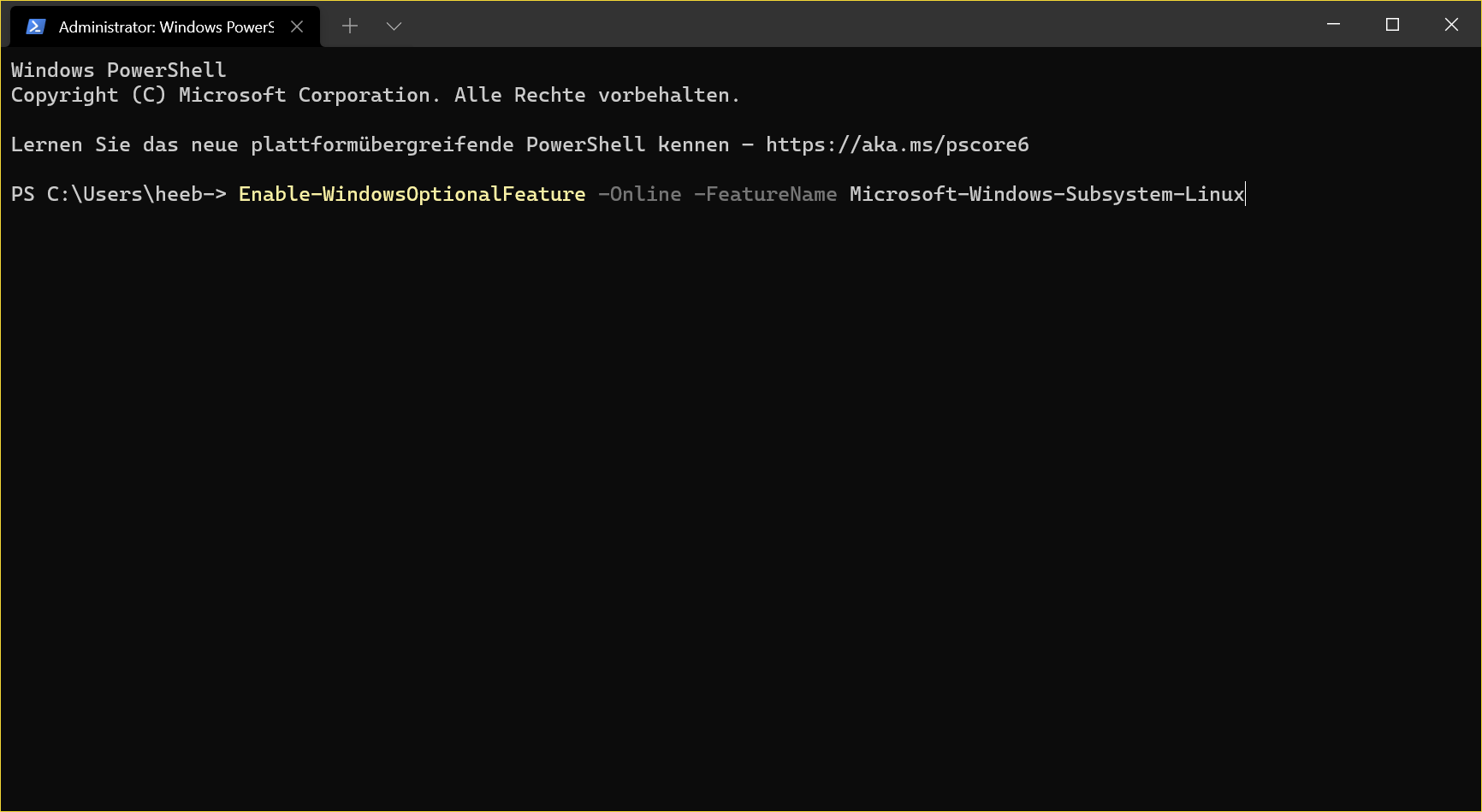 WSL2 installieren - Tutorial - Technium