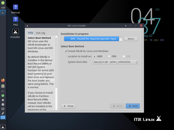 MX Linux 19.4 installieren - Tutorial - Technium