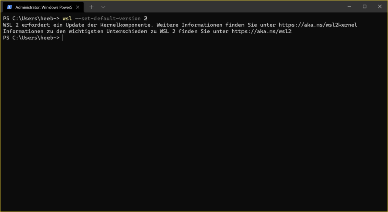 WSL2 installieren - Tutorial - Technium