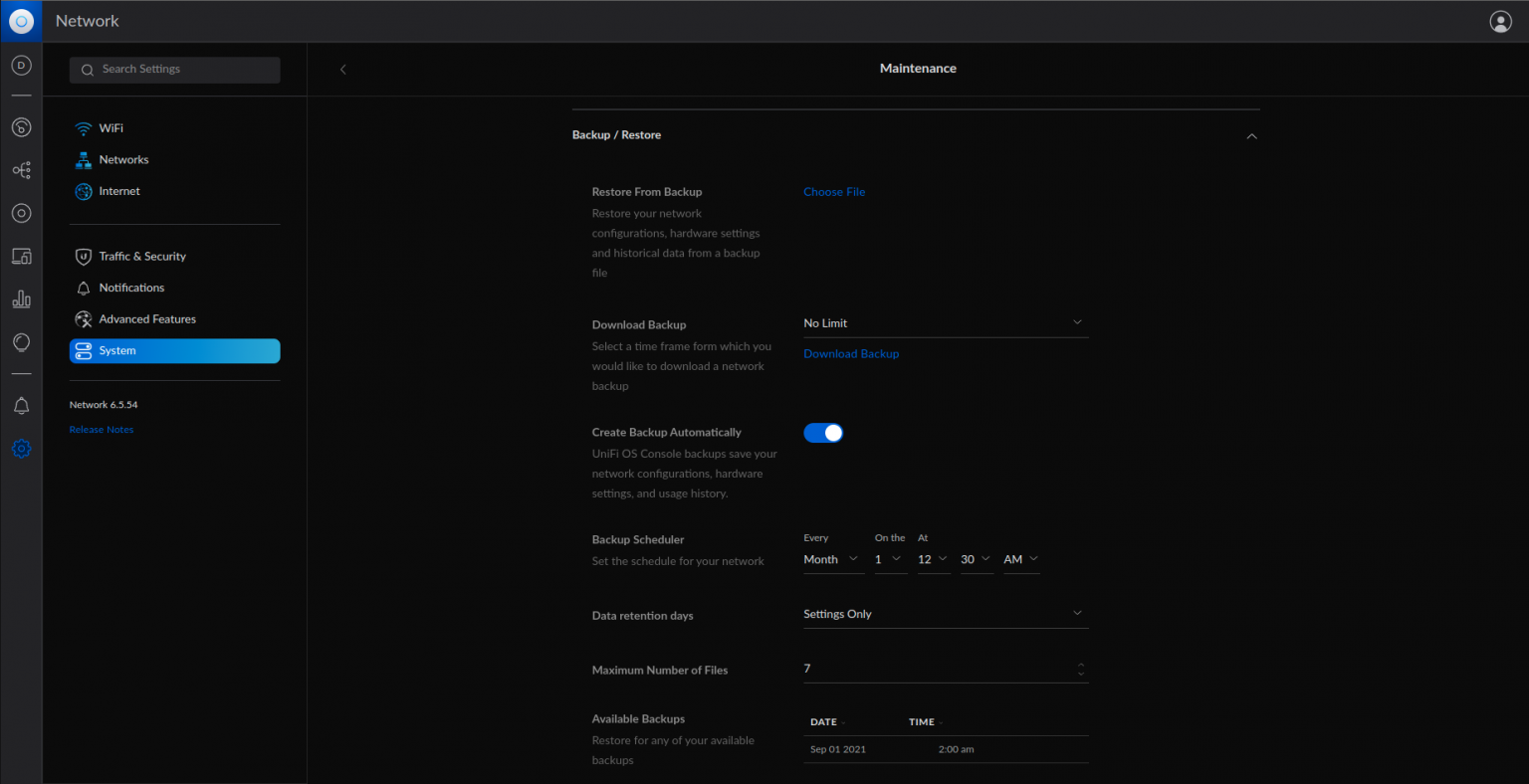 Unifi Controller update 7.x.xx - Tutorial - Technium