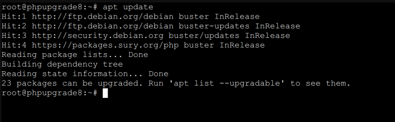 Php Upgrade Debian 11 Debian 10 Tutorial Technium 5662