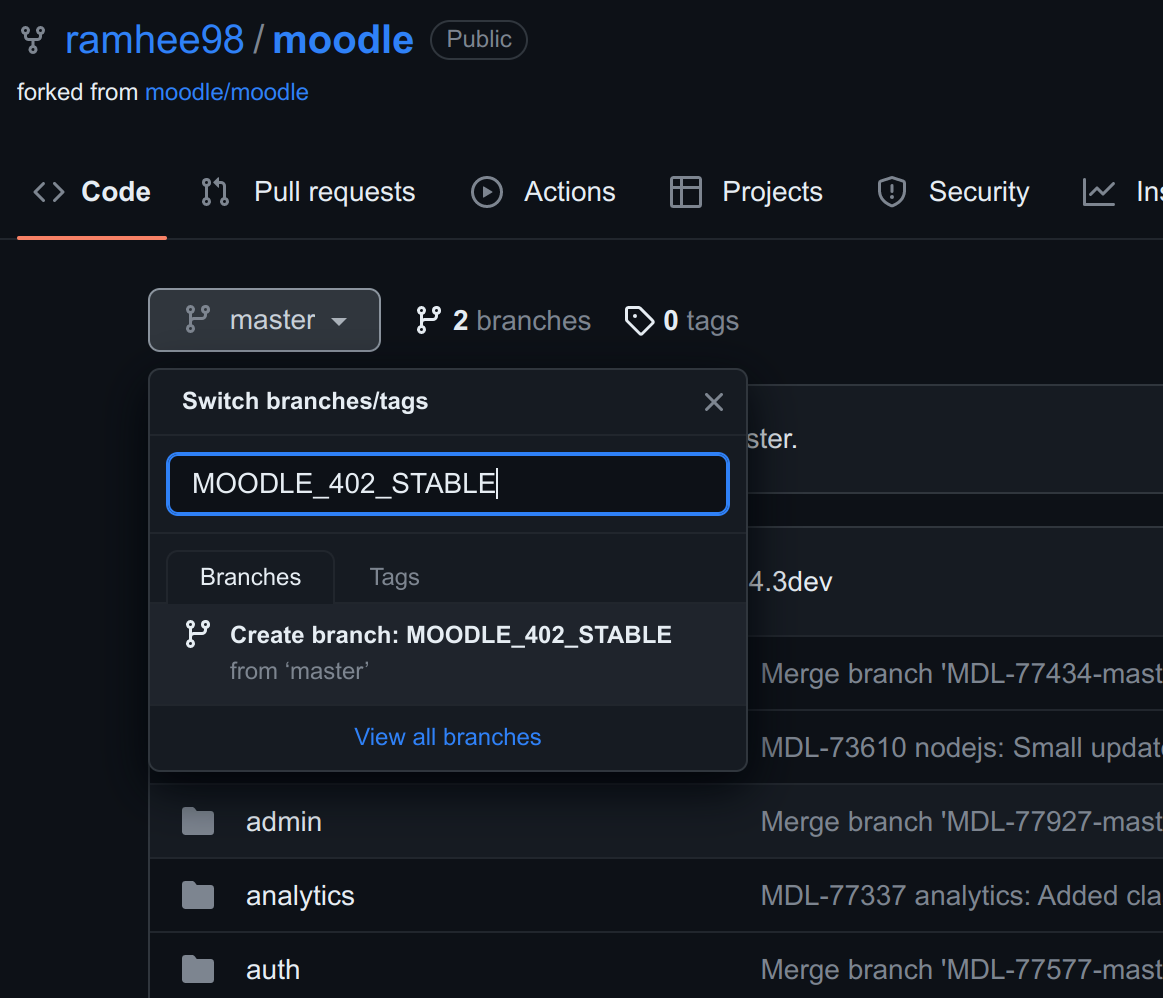 Github Branch von einem anderen Repository kopieren - Tutorial - Technium