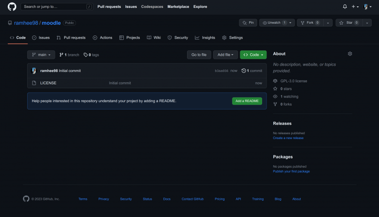 Github Repository erstellen - Tutorial - Technium