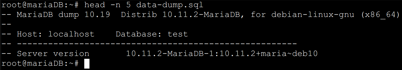 MySQL Datenbank exportieren - Tutorial - Technium