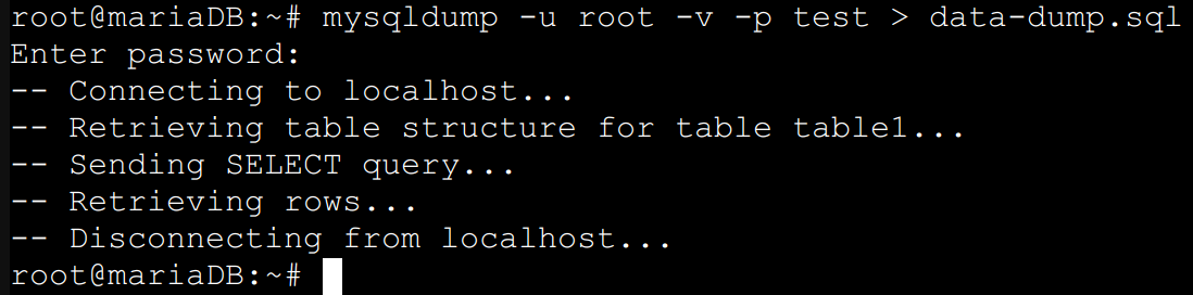 MySQL Datenbank exportieren - Tutorial - Technium