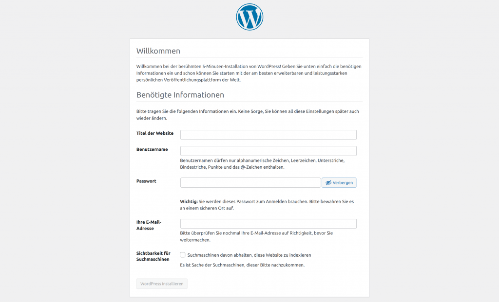 Wordpress Lxc Container Installieren Tutorial Technium