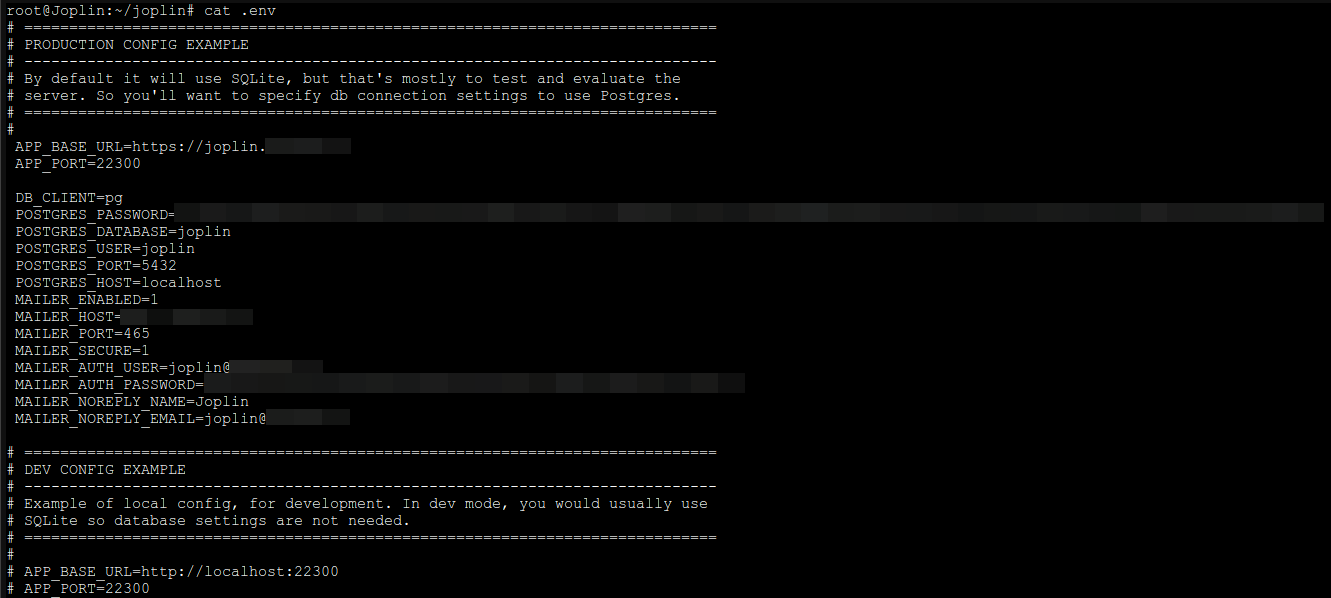 Self-hosted Joplin Proxmox LXC Container installieren - Tutorial - Technium