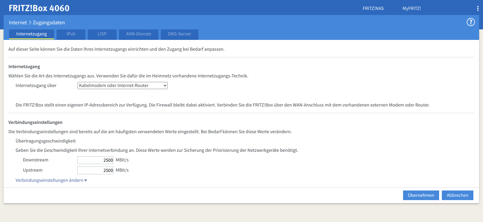 FRITZ!Box 4060 Einrichten - Technium