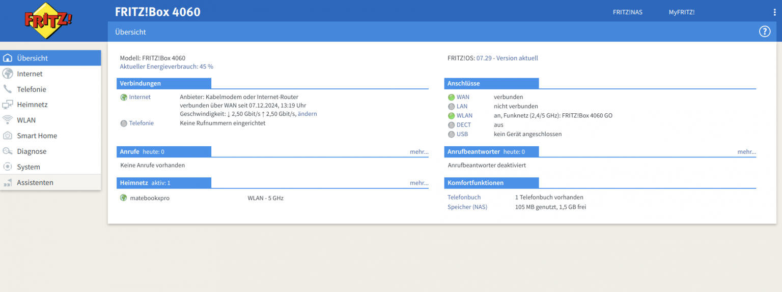 FRITZ!Box 4060 Einrichten - Technium